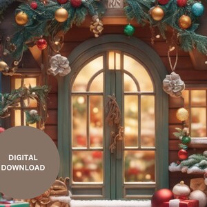 Christmas Virtual Background - Zoom & Teams - Etsy