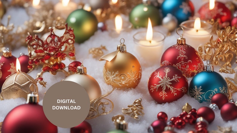 Christmas Virtual Background - Zoom & Teams - Etsy