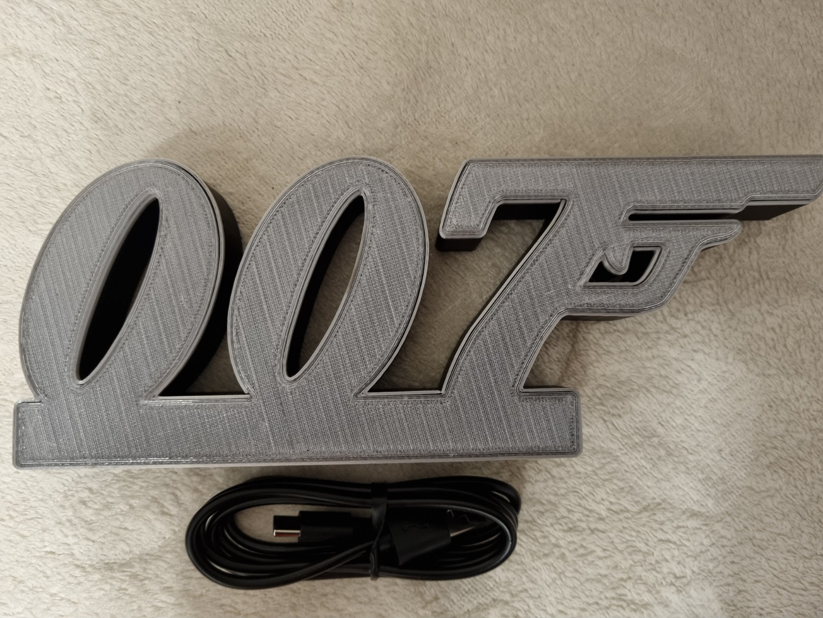 007 James Bond Logo Lamp Sign With Optional Gift Box - Etsy