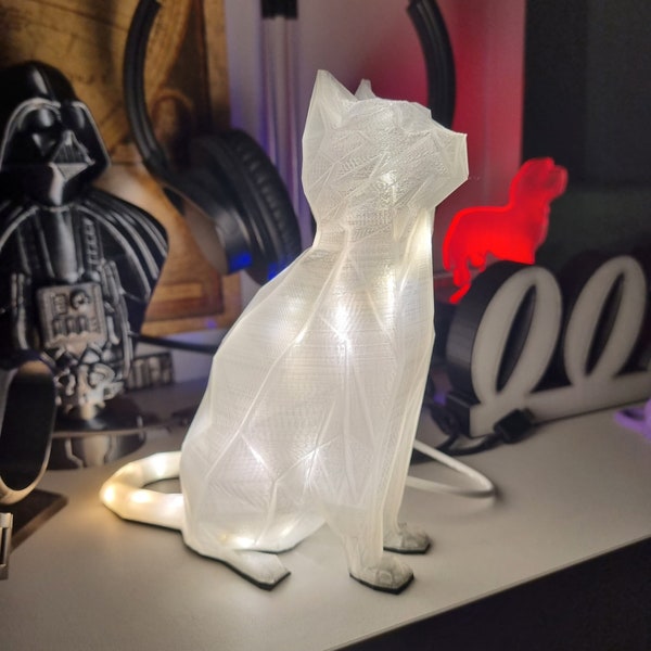 Cat Lamp - Etsy