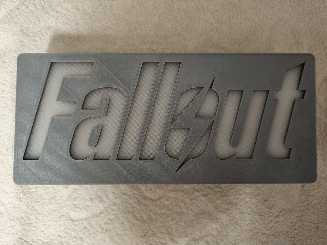 Fallout Light Frame Lamp Sign - Etsy
