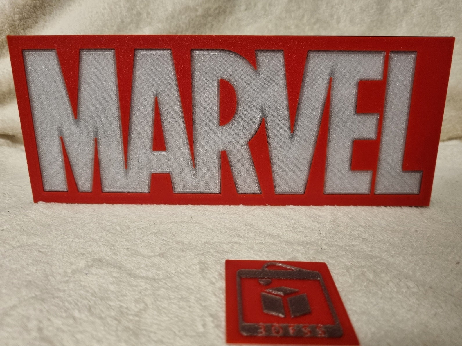 Marvel Logo Light Frame Lamp Sign - Etsy