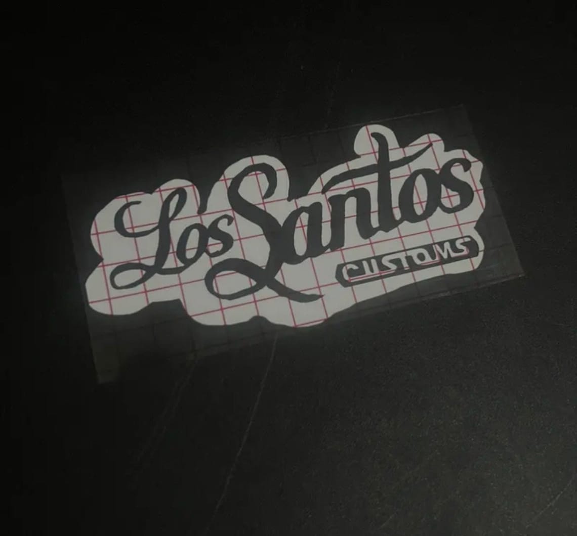 Los Santos Customs Decal - Etsy