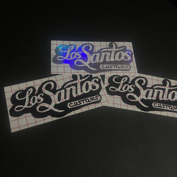 Los Santos Decal - Etsy