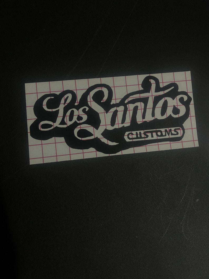 Los Santos Customs Decal - Etsy