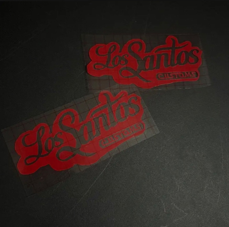 Los Santos Customs Decal - Etsy