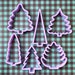 Tall Triangle Tree Cookie Cutter - Etsy