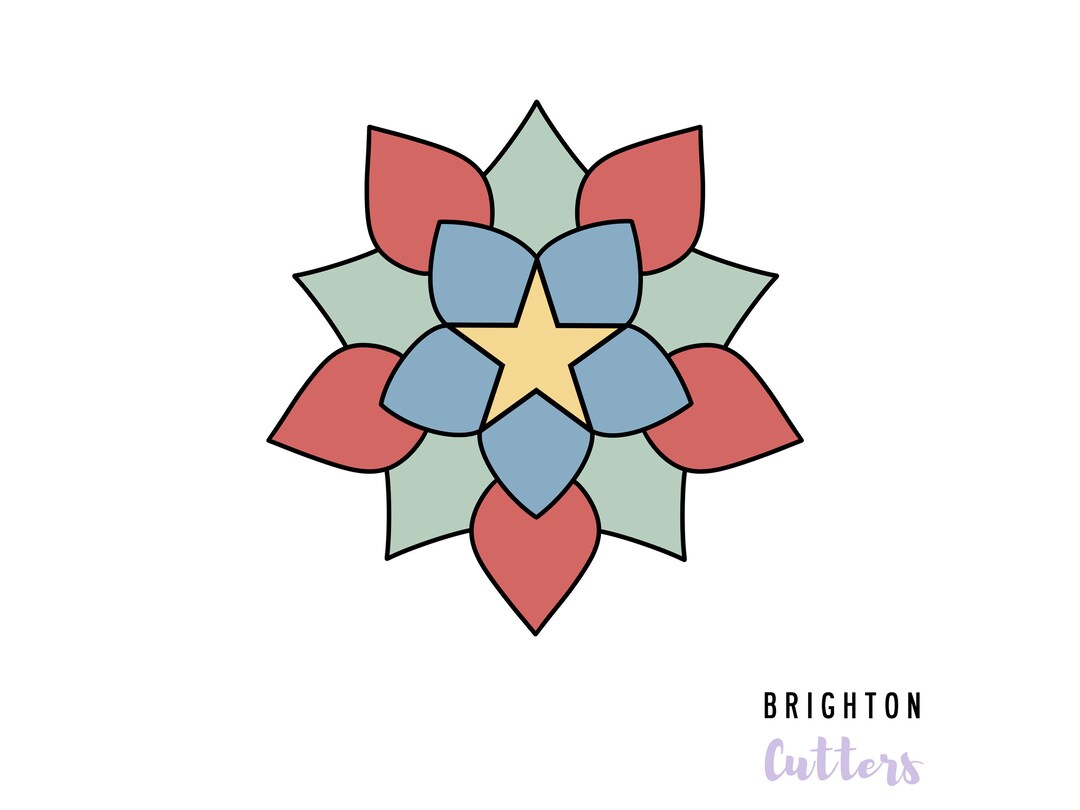 Mosaic Parol Platter Cookie Cutters - Etsy