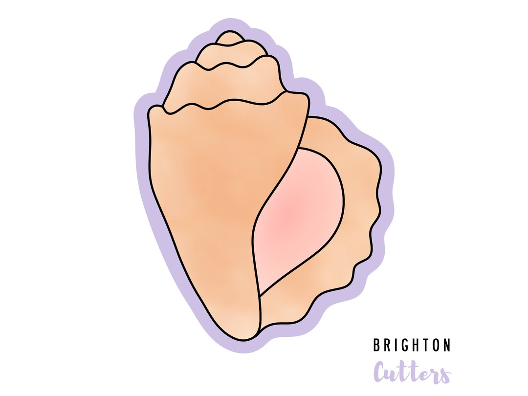 Conch Shell Cookie Cutter - Etsy