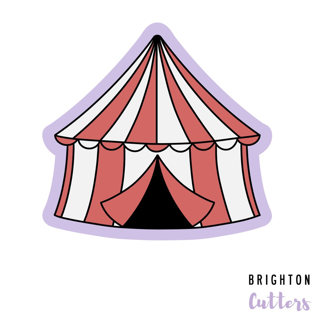 Circus Tent Cookie Cutter - Etsy