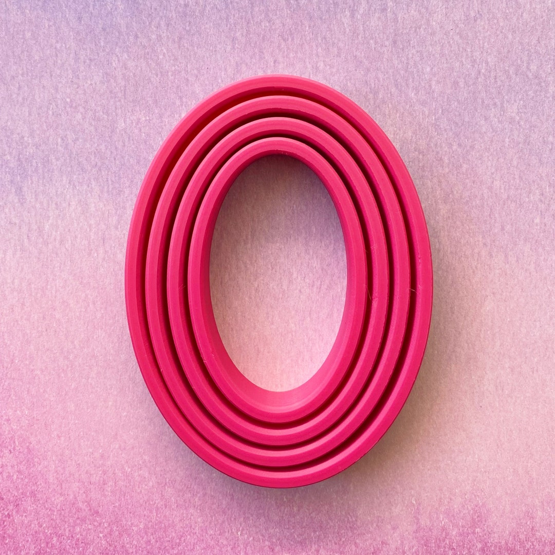 Narrow Nesting Oval Cookie Cutter(s) - Etsy