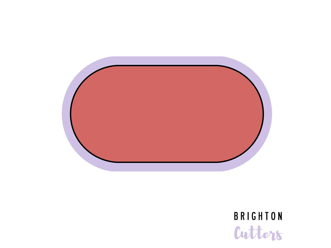 Nesting Elongated Circles Cookie Cutter(s) - Etsy