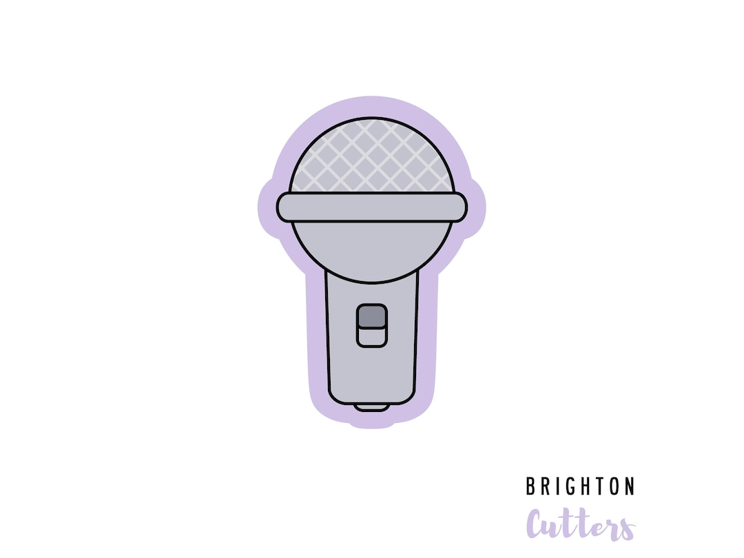 Microphone Cookie Cutter - Etsy