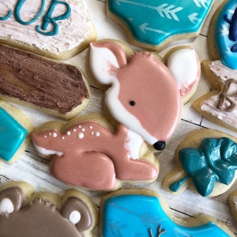 Deer Cookies - Etsy