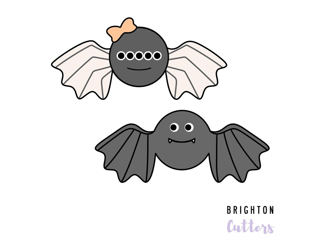 Cute Spider / Bat Shape Shifter Cookie Cutter - Etsy