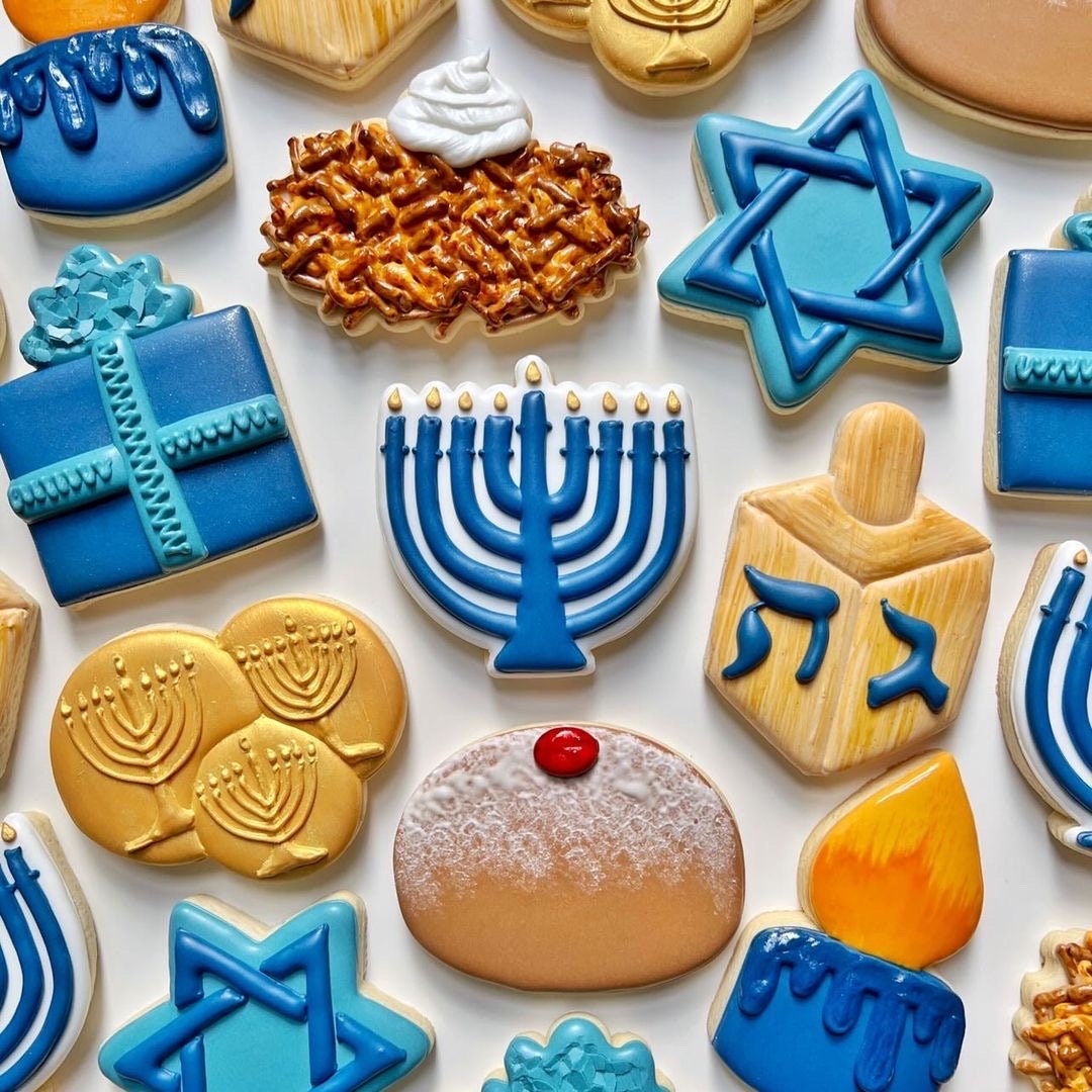 Hanukkah Mini Cookie Cutter(s) - Etsy