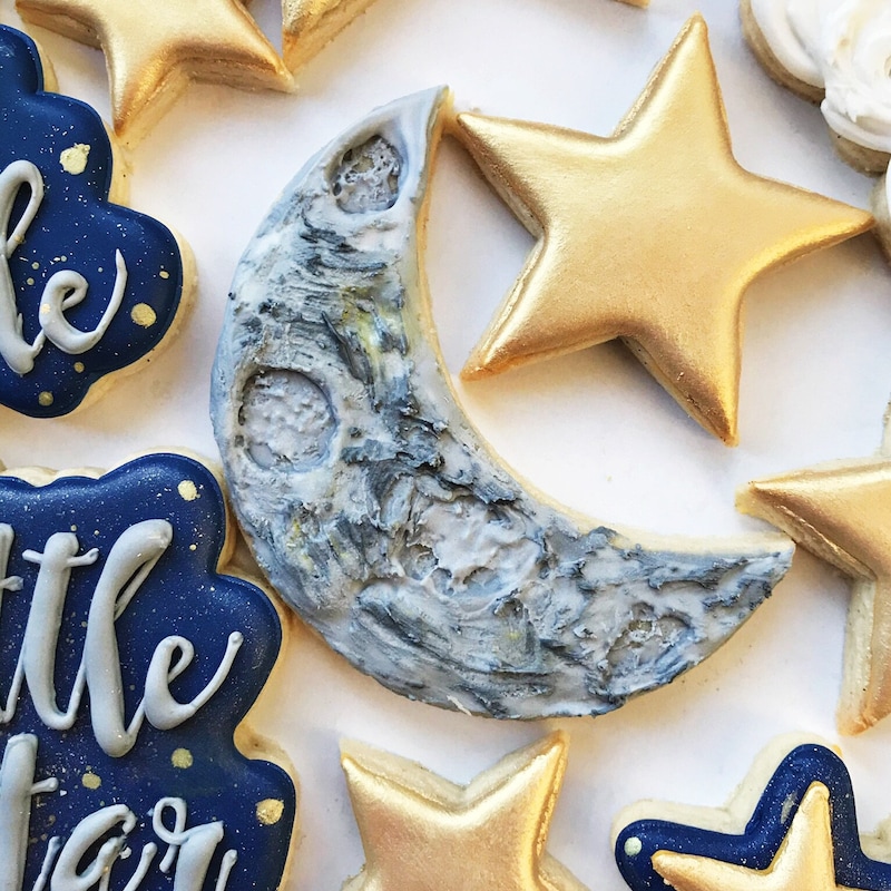 Moon Cookie - Etsy