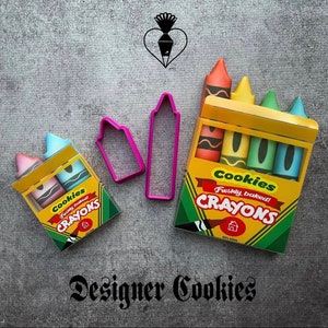 Crayon Cookie Cutter - Etsy