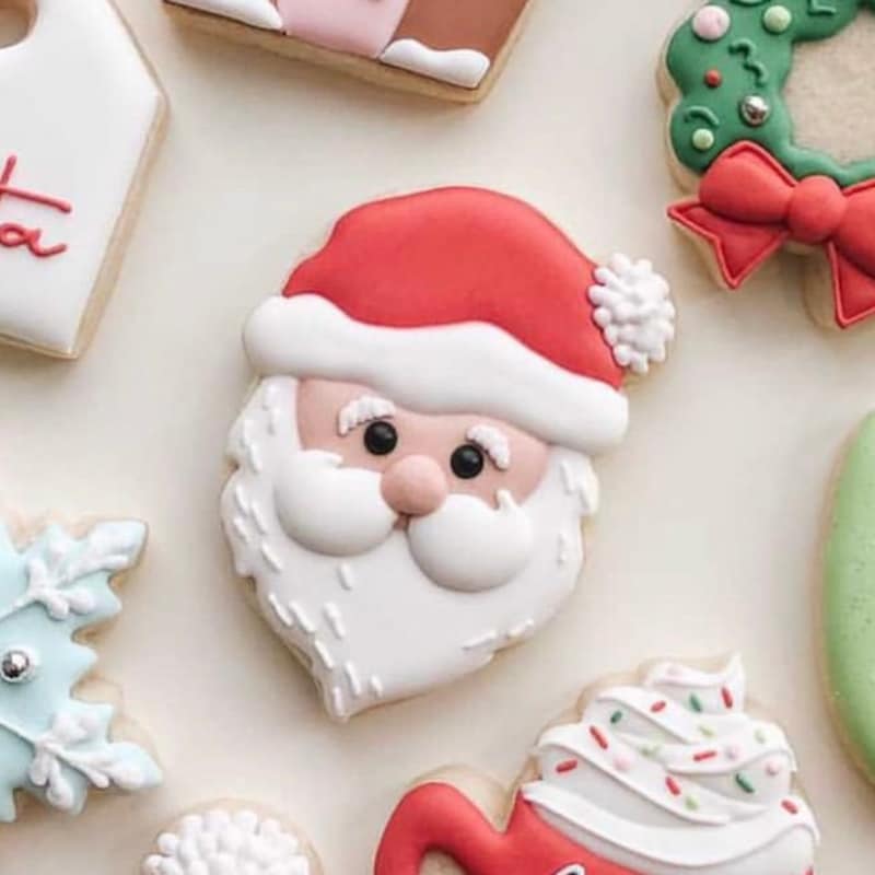 Santa Cookie Cutter - Etsy