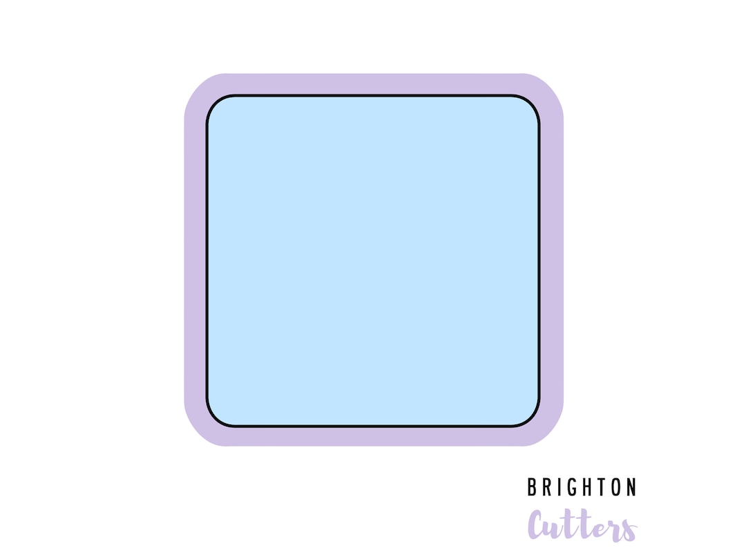 Rounded Nesting Squares Cookie Cutters - Etsy