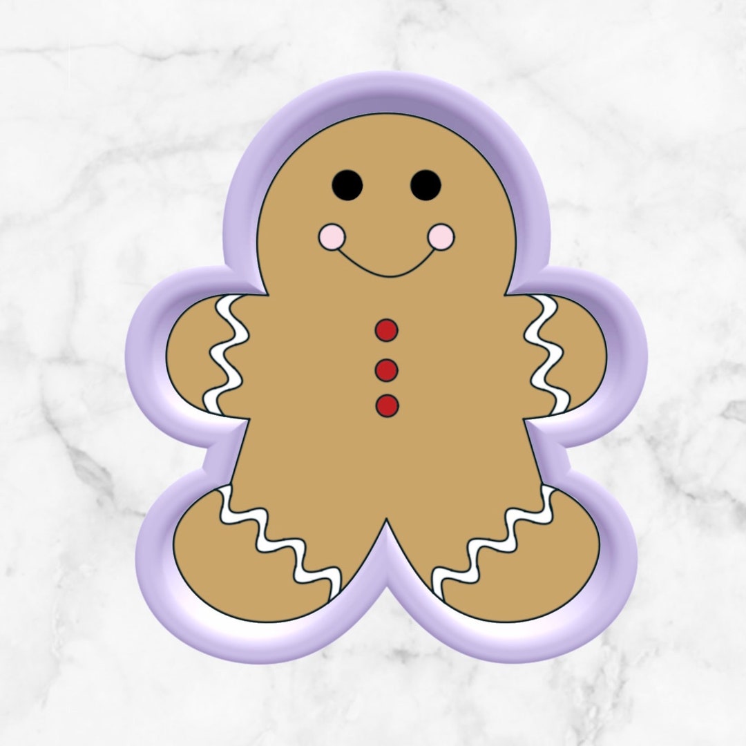 Gingerbread Man Cookie Cutter - Etsy