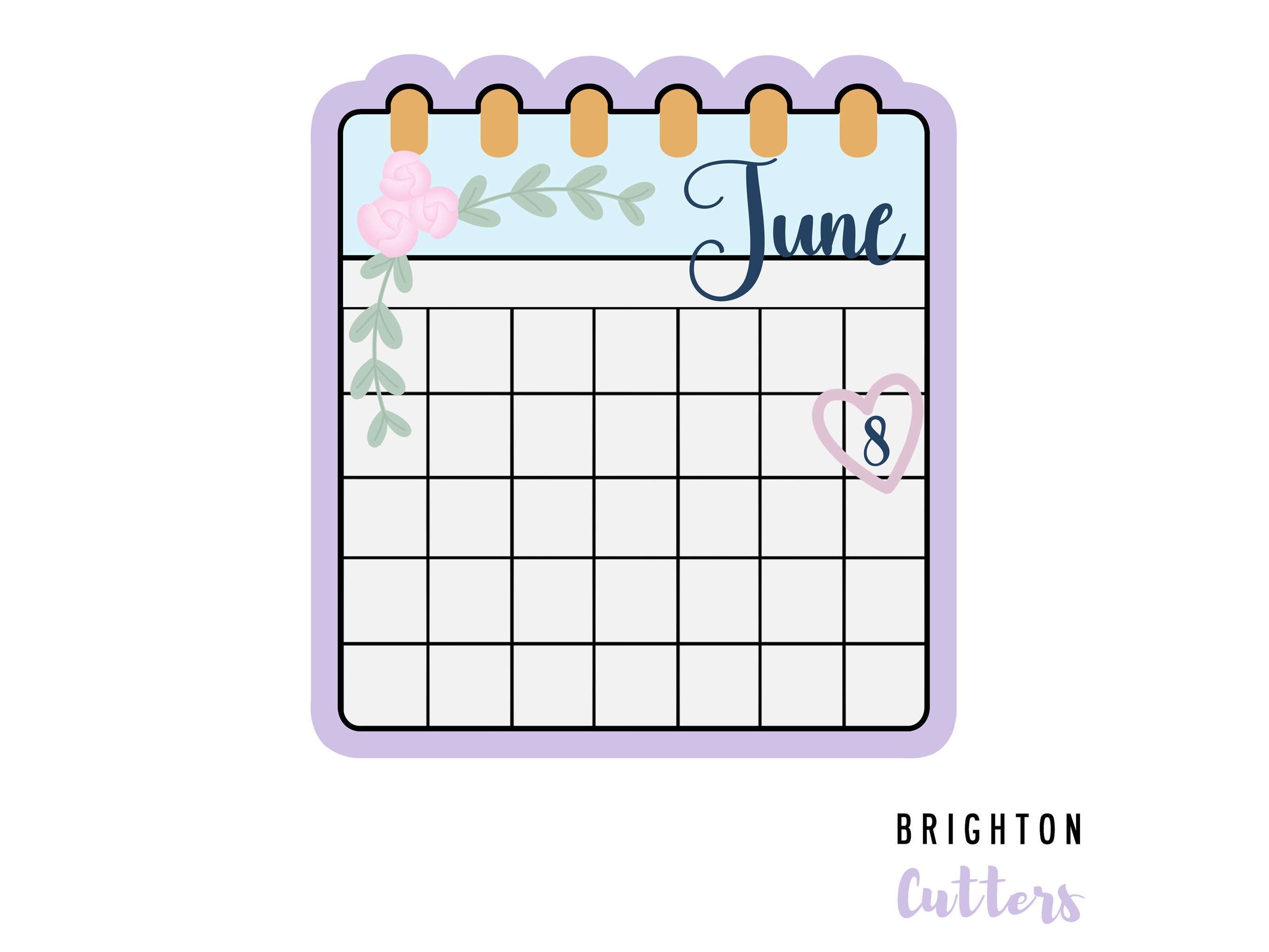 Calendar Cookie Cutter - Etsy