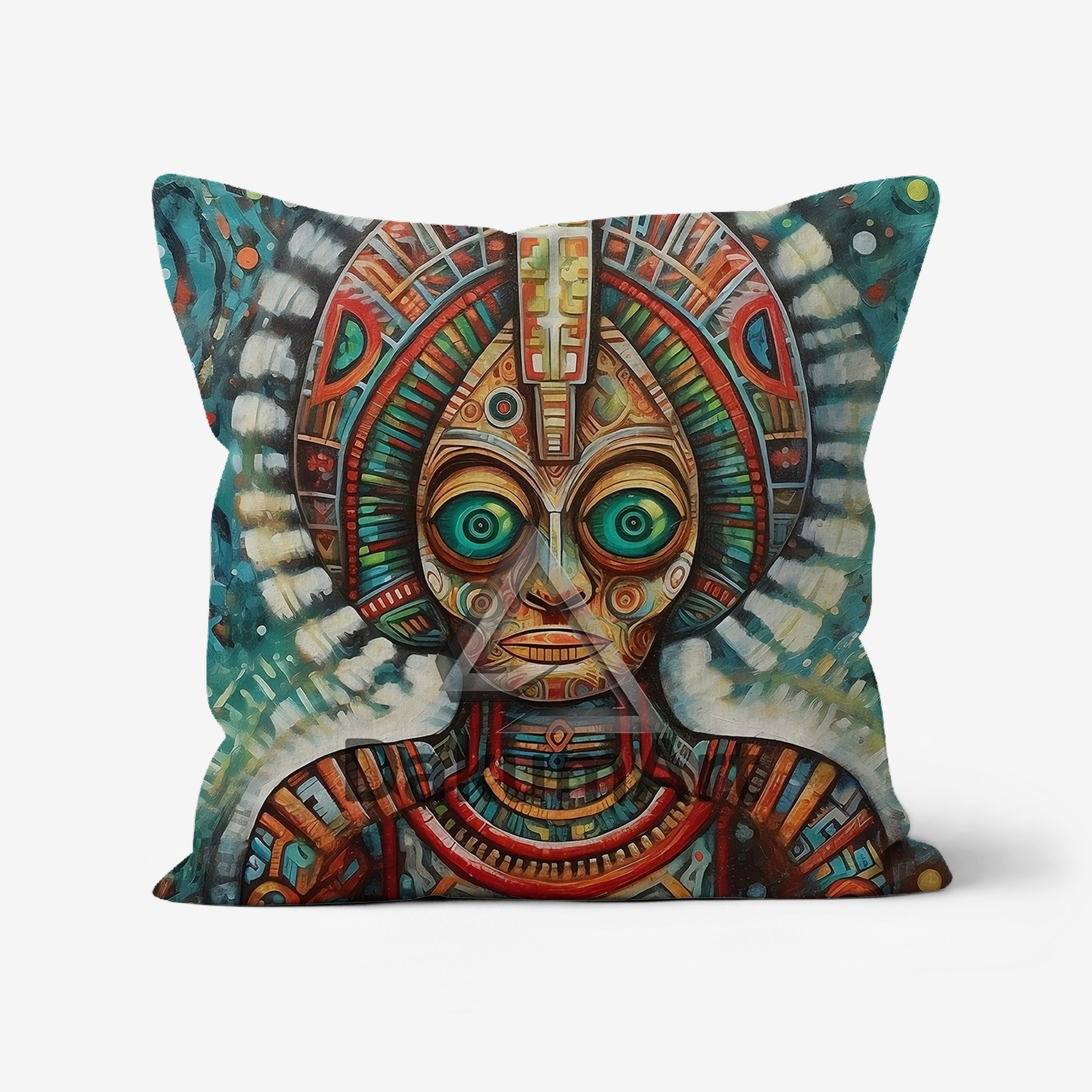 Aztec Alien Encounter Art: Digital Download for Wall Decor, Artwork ...