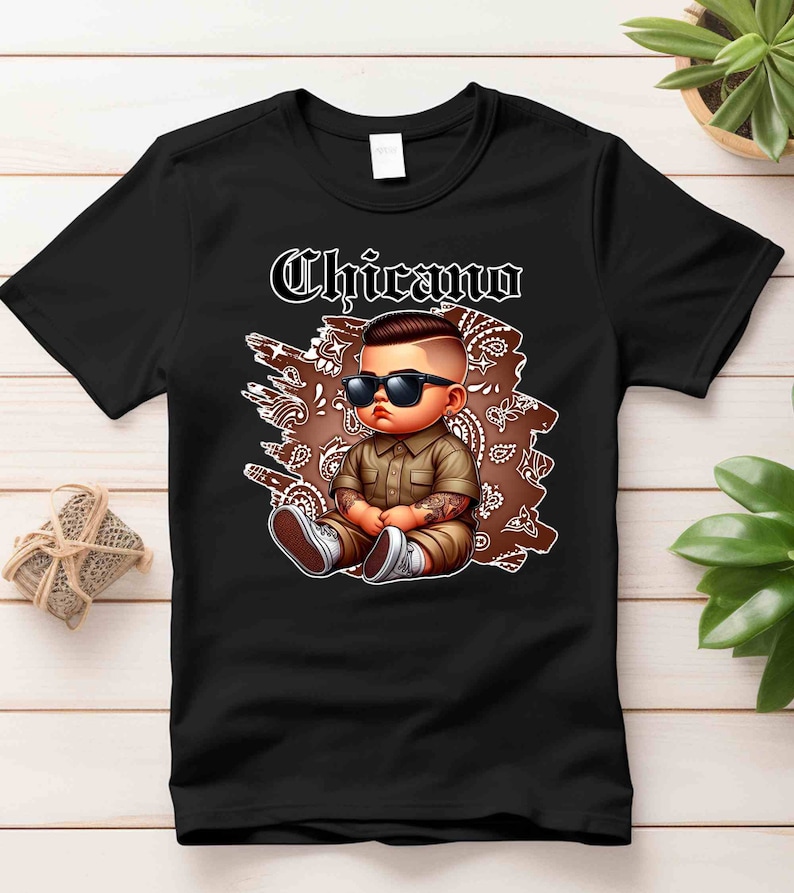 Chicano Baby Cholo Brown Background Png - Etsy