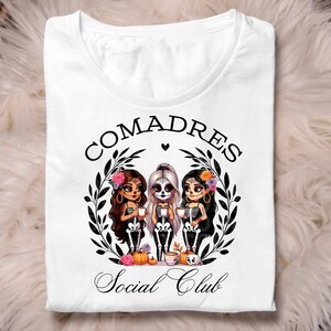 Chismosas Social Club PNG File-digital Halloween Chismecito Girls - Etsy