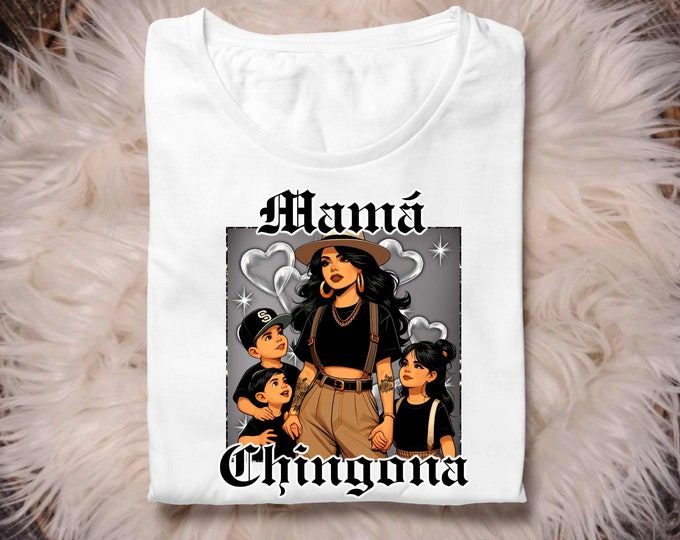 Chingona Como Mi Mama Unisex Heavy Cotton Tee - Etsy