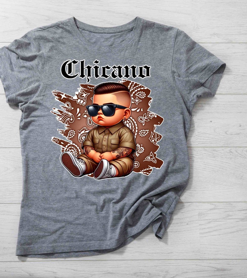 Chicano Baby Cholo Brown Background Png - Etsy