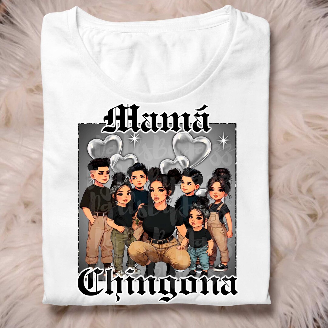 Mama Ch*ngona of 6 PNG File-digital 3 Boys 3 Girls - Etsy