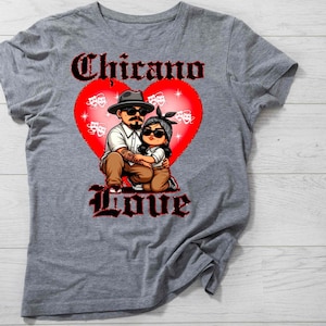 Chicano Love Red Oldschool Backdrop Png Cholo Couple - Etsy