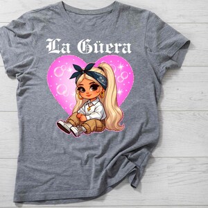 La Guera Old School Chicana Png Pink Chola Cartoon - Etsy