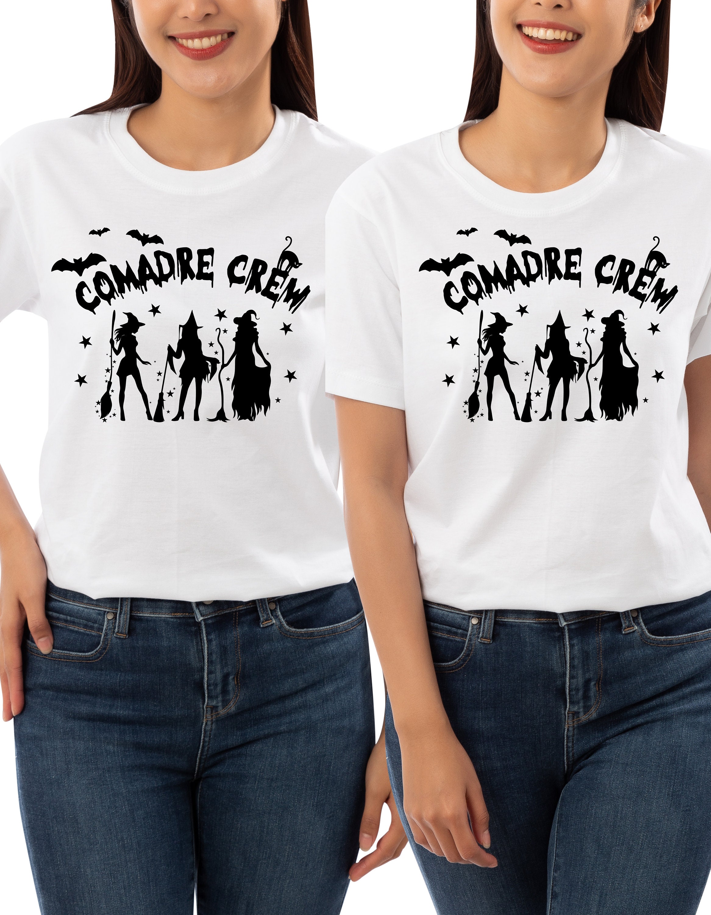 Comadre Crew PNG: Halloween Witches Squad Cut File (digital Download ...