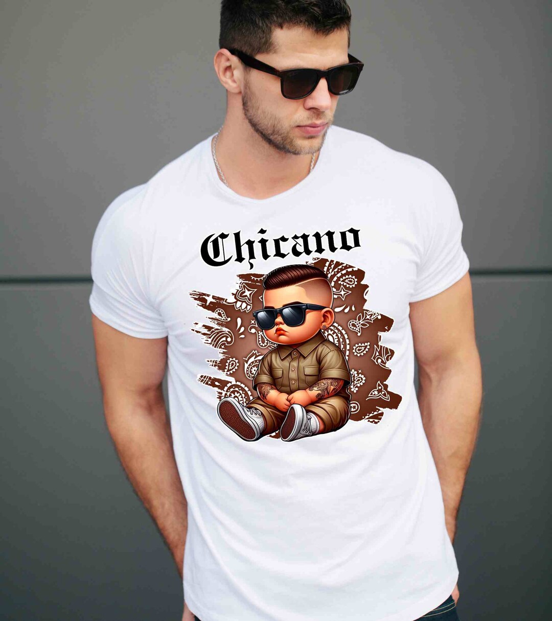 Chicano Baby Cholo Brown Background Png - Etsy