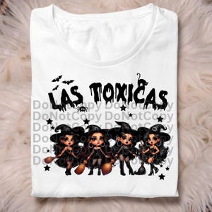 Las toxicas PNG ARCHIVO- Digital Brujitas toxicas halloween brujas ...