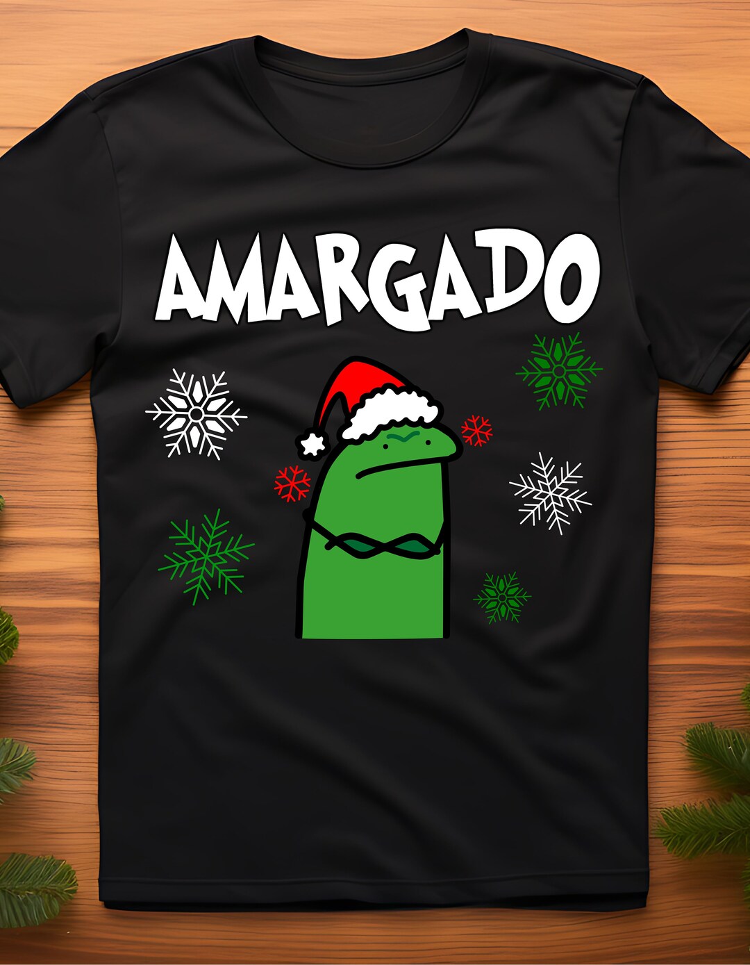 Amargado Christmas Grinch PNG: Funny Holiday Design (digital Download ...