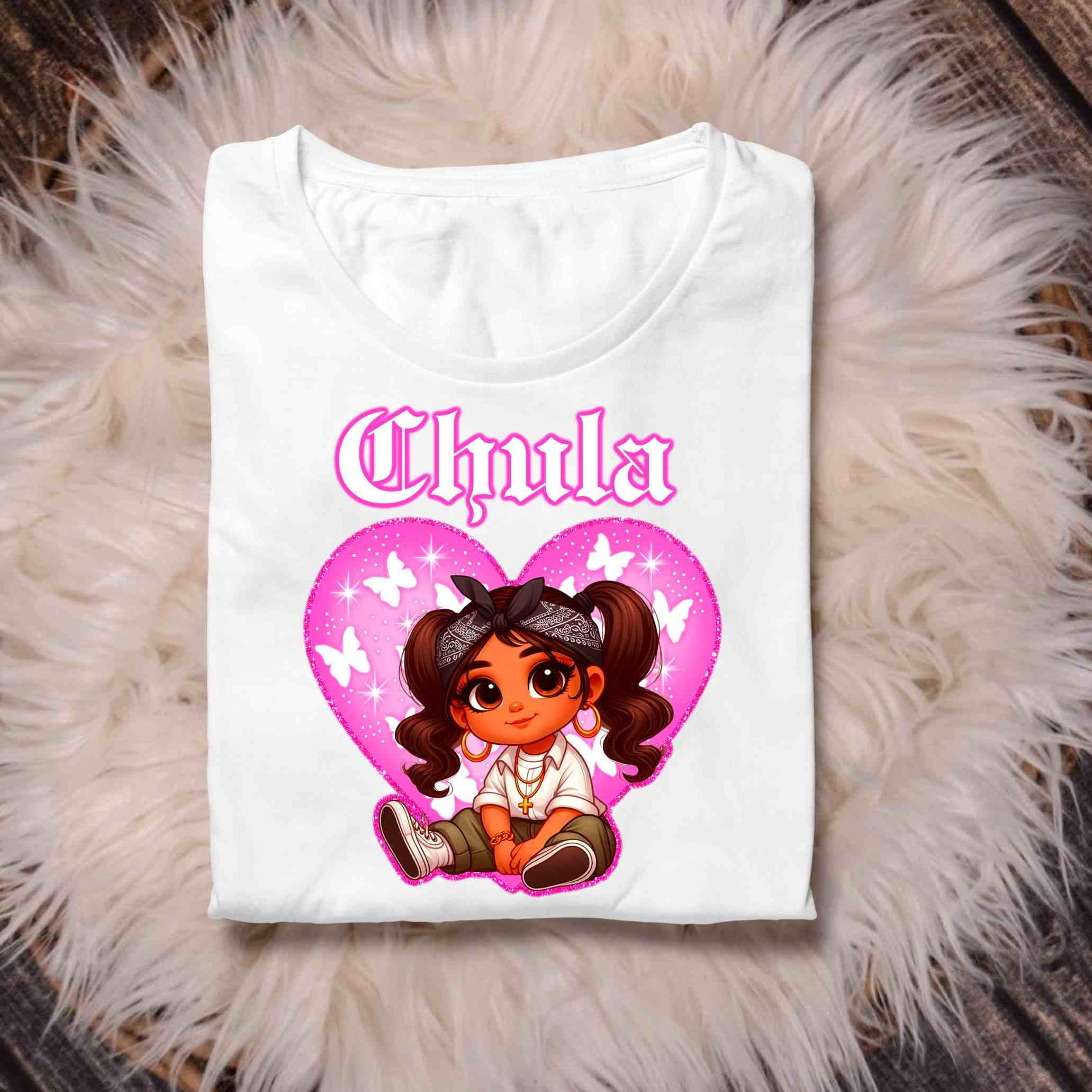 Chola Chula Png Chicana Girl With Old School Backdrop Drop - Etsy
