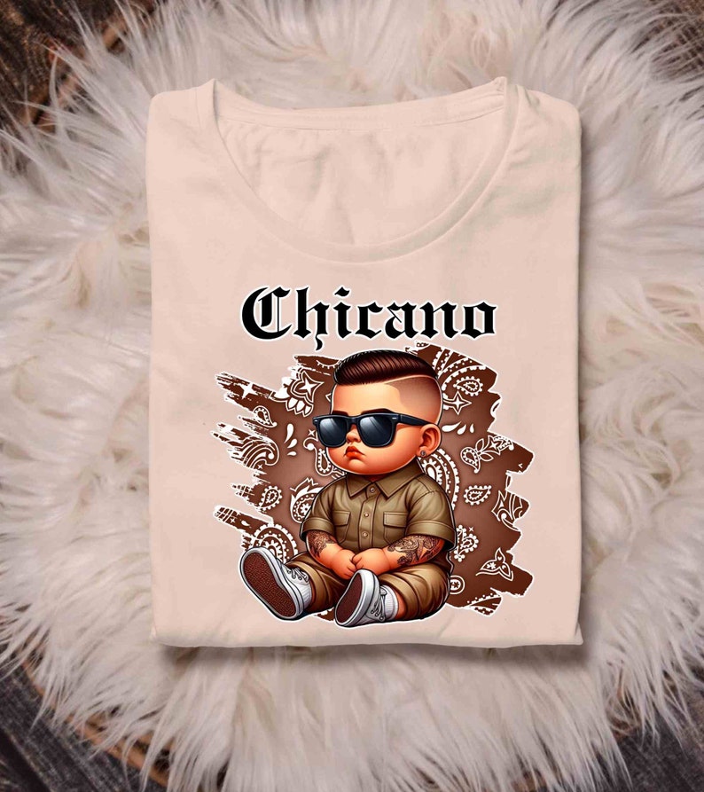 Chicano Baby Cholo Brown Background Png - Etsy