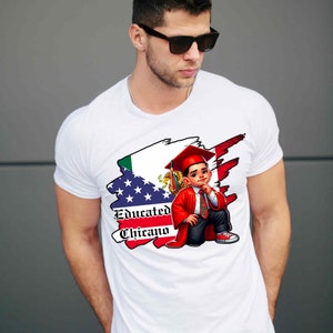 Educated Chicano PNG File-digital Hispanic Graduate - Etsy