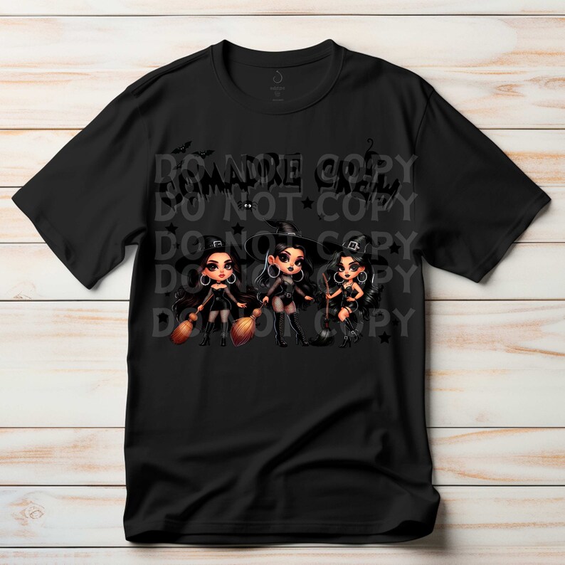 Comadre Crew Brujitas PNG File-digital Halloween Witches With Bats - Etsy