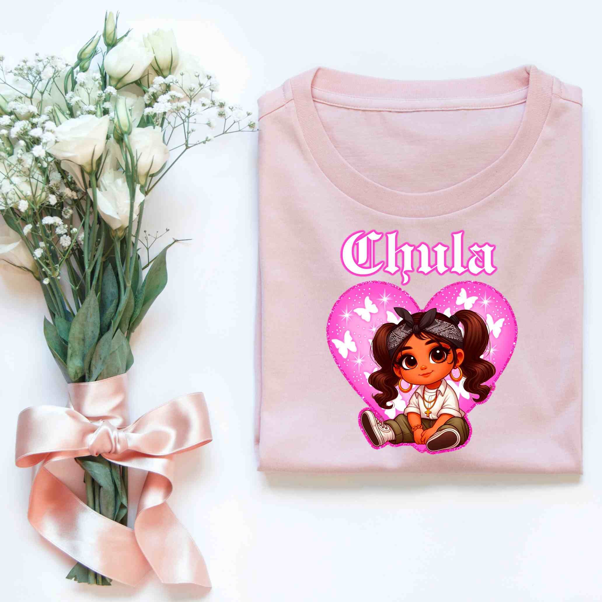 Chola Chula Png Chicana Girl With Old School Backdrop Drop - Etsy