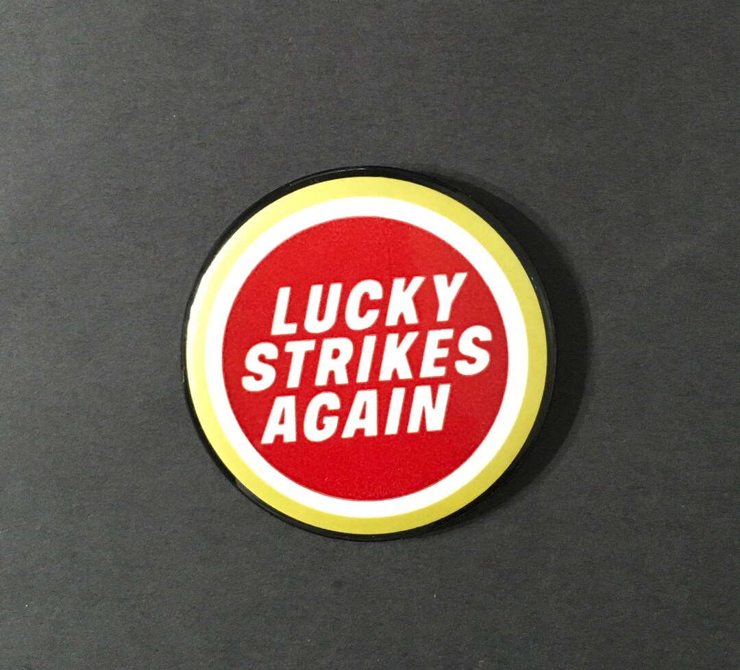 Vintage LUCKY STRIKES AGAIN Lucky Strike Cigarettes Smoking Tobacco ...