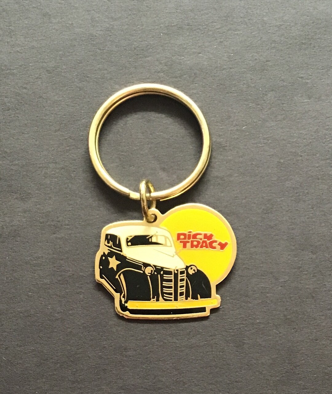 Vintage Dick Tracy Police Car Disney Movie Film 1990 Character Etsy