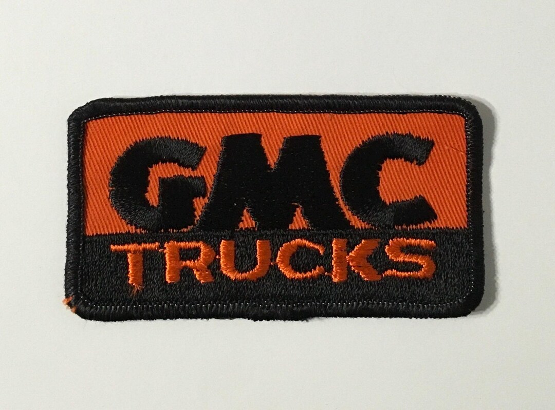 Vintage GMC Trucks General Motors Company Logo Embroidered Iron-on ...