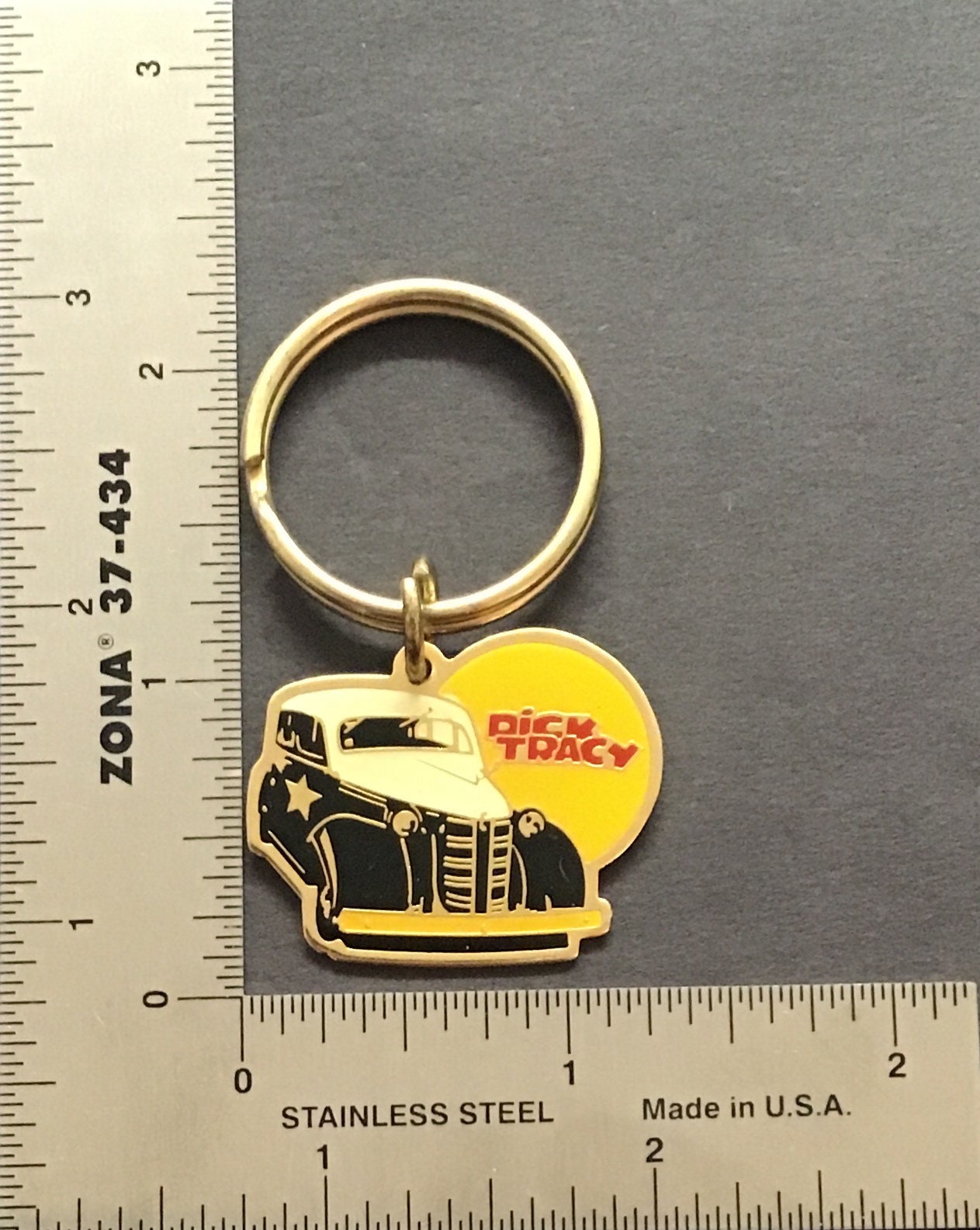 Vintage Dick Tracy Police Car Disney Movie Film 1990 Character Etsy