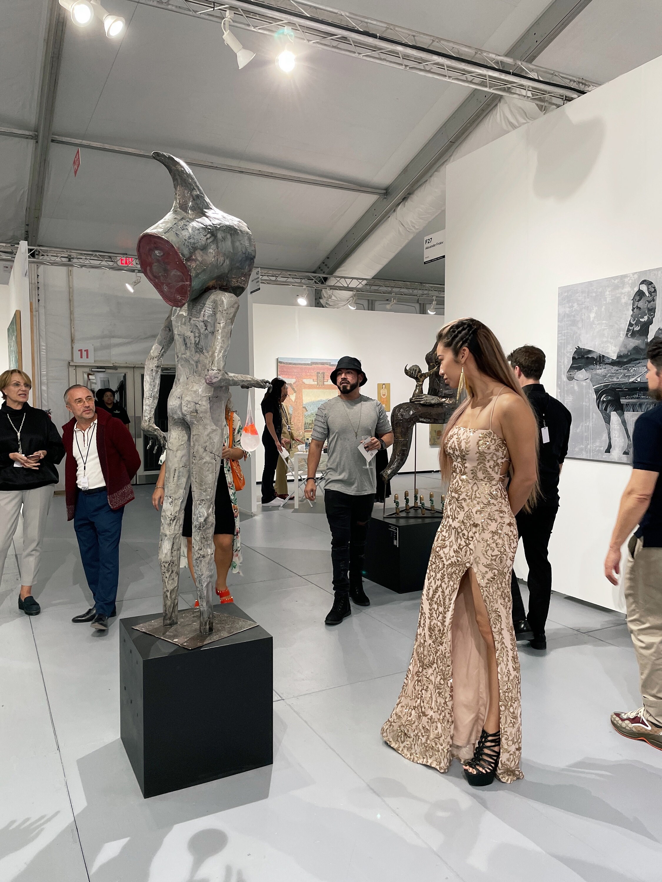 Self-contemplation - Evocative Steel Sculpture by Alexander Dedov 73x22x20 In - Etsy