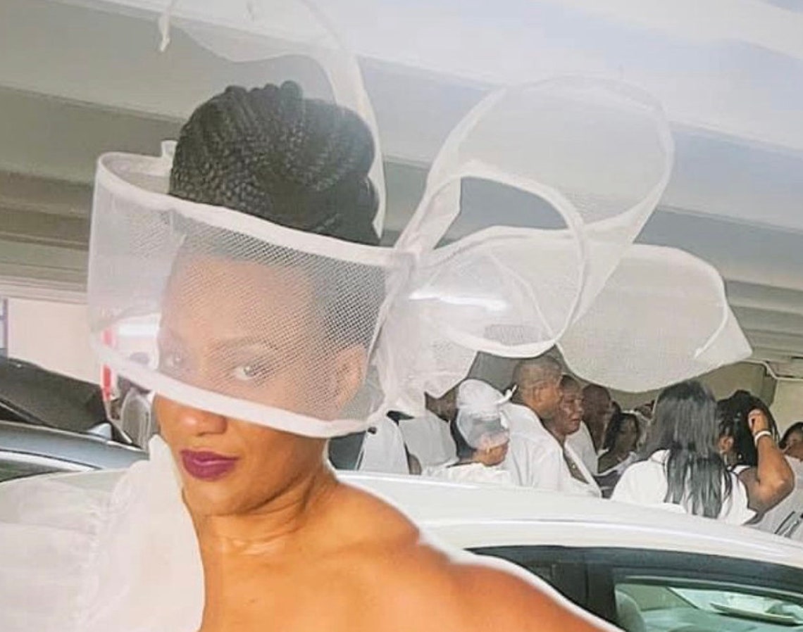 Unique Halo Fascinator Hat/ Tea Party Hat, Make a Statement Hat - Etsy