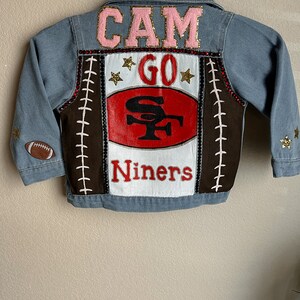 ANY TEAM- Custom Painted Football Jackets - Etsy